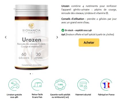 Urozen avis Arnaque ou pas Tous les détails 2025