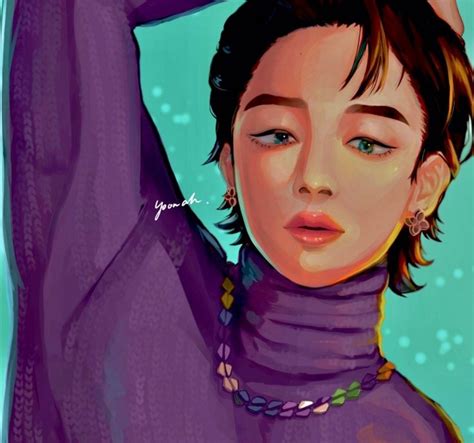 Pin By Carmen Elisa On Bts Purple Art Bts Drawings Artist Inspiration