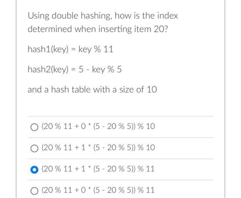 Solved Which XXX Completes The C HashTable Class S Hash Chegg