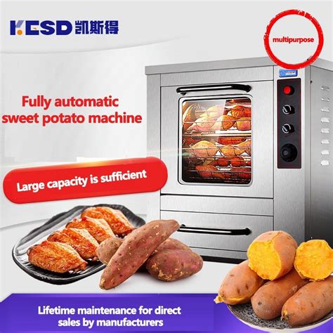 Commercial Automatic Electric Sweet Potato And Corn Oven Desktop Baking
