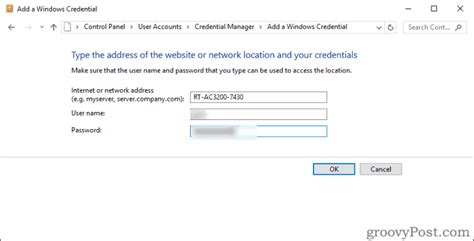 windows 10 fix servername is not accessible … a specified logon