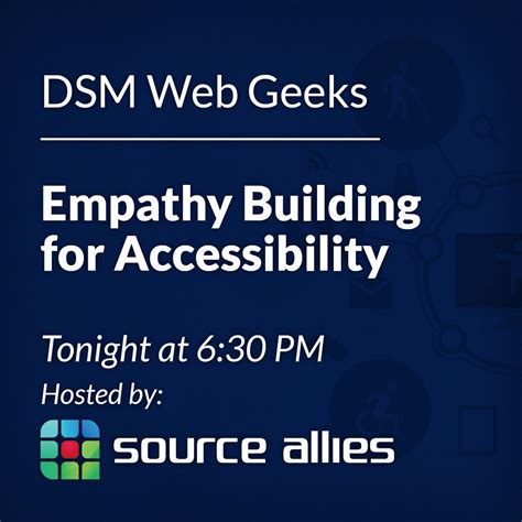 Source Allies On Linkedin Uxui Accessibility Expert Meetup