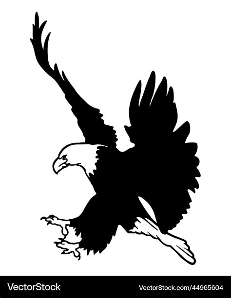 Eagle Landing Logo Landing Eagle Logo Stock Illustrations 169