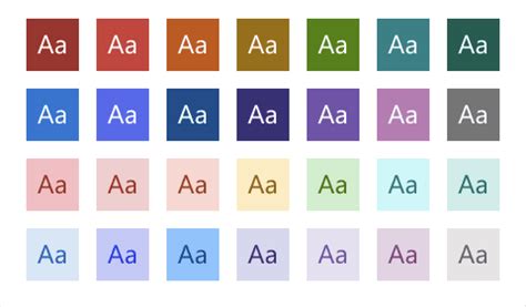 Accessible Colors In Microsoft List Formatting