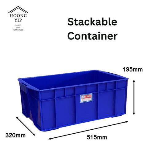 Stackable Crate Industrial Container Heavy Duty Crate 5544