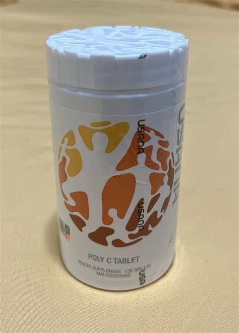 Usana Poly C Tablet Health And Nutrition Health Supplements Vitamins