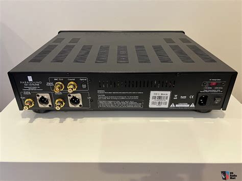 Parasound Halo CD1 Black Best In Class Error Correction