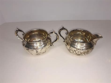 Gorham Sterling Silver Cream And Sugar Live And Online Auctions On