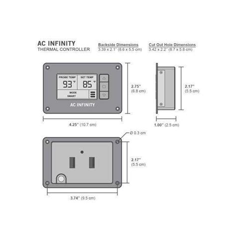 Ac Infinity Controller 2 Shop Hardware Tools For Work And Home
