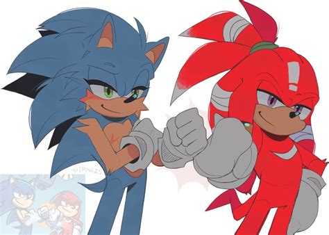 Sonic And Knuckles Hedgehog Art Sonic Sonic Art
