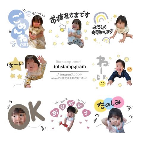 Lineスタンプ作成してます 手書きver 雑貨・その他 Tohstamp 通販｜creemaクリーマ 18332766