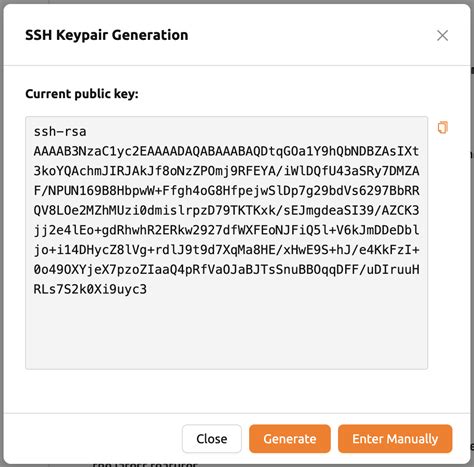 User Settings — Backendai Webui User Guide 2505 Documentation
