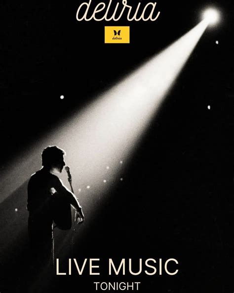 დელირია Deliria 2 ივნისს 20 00 საათიდან შეგიძლიათ დაესწროთ დელირიას მუსიკალურ საღამოს 🎶🎵🎶 ამ