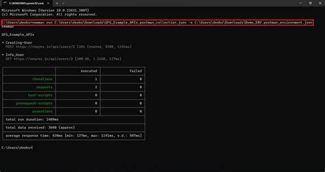 How To Run Postman Scripts From Newman CLI Commands GeeksforGeeks