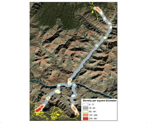 kernel density esri basemap 2020 download scientific diagram