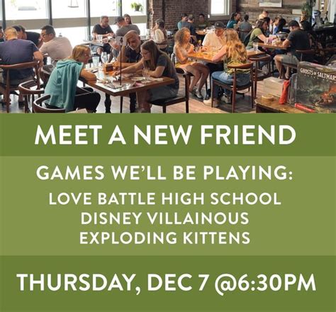 Meet New Friends Over Games Rsacevents