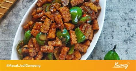 Resep Tumis Tempe Cabe Gendot Sederhana Rumahan Di Yummy App