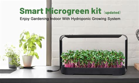 Indoor Led Hydroponic Garden Growing System Smart Planter For