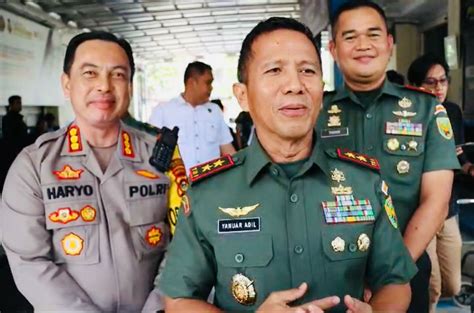Pangdam II Sriwijaya Mayjen TNI Yanuar Adil Mendadak Datangi