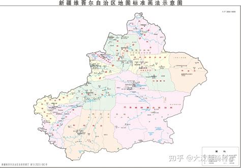 图文解读新疆2023年行政区划（4地级市5自治州5地区高清地图） 知乎