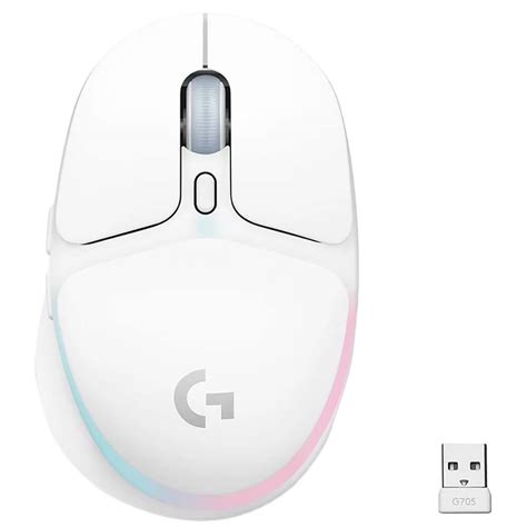 Mouse Gamer Sem Fio Logitech G705 Lightspeed Com Rgb Lightsync