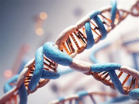 Premium Photo Genetic Marvel D Rendering Of DNA Chromosomes Genes And Inheritance