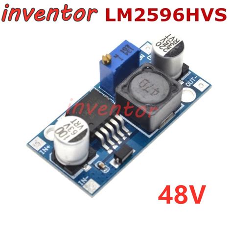 48v輸入降壓 可調電源模塊 Dc Dc 電動車用穩壓電源3a Lm2596hvs Adj Lm2596hv 45 5 蝦皮購物