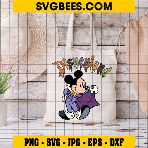 Mickey Mouse Vampire Svg Count Mickula Svg Disneyland Halloween Svg