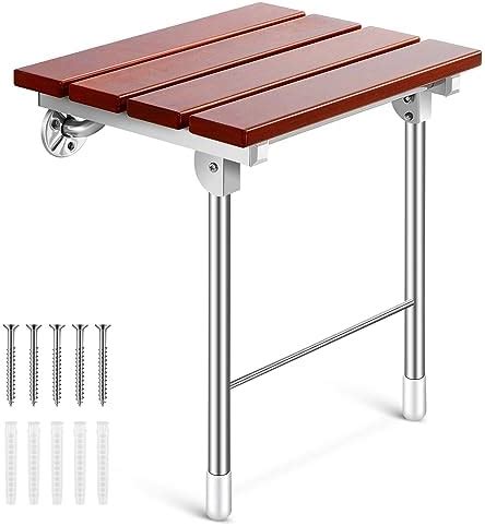 Vevor Folding Pe Shower Seat 15 7 X 14 8 Unfolded