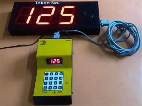 token display system led token display system manufacturer from noida