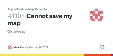 Cannot Save My Map · Issue 1104 · Azgaarfantasy Map Generator · Github