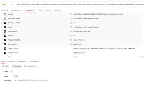 Solved Fetch Bom Data From Wrs Ptc Community