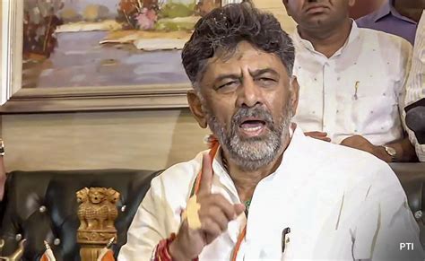 Bjp Slams Congress Over Proposal To Withdraw Cbi Case Against Dk Shivakumar