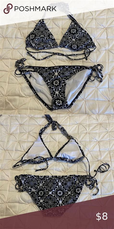 Black And White Bikini Black And White Bikini Cheetah Print Bikini
