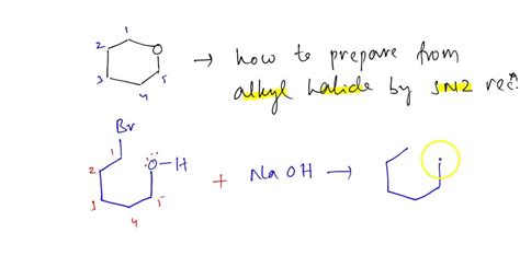 Solved Show How This Cyclic Ether Compound Could Be Prepared From An