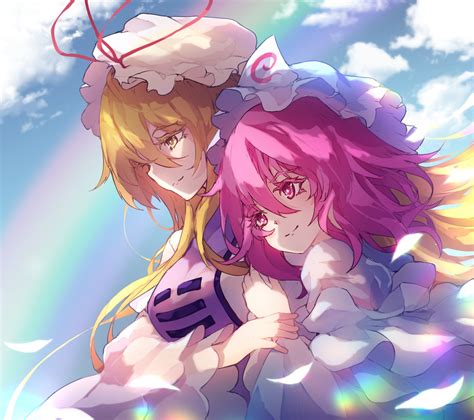 Yuyuko And Yukari Enjoying A Beautiful Day Touhou R Wholesomeyuri
