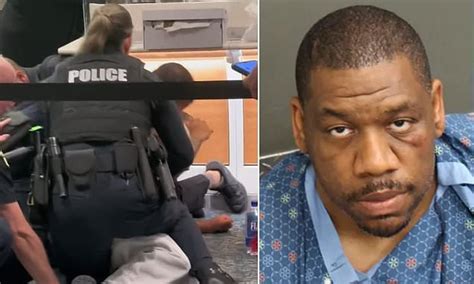 Shocking Moment Man Puts Cop In A Chokehold After Scuffle Breaks Out