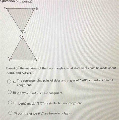 Solved Determine Which Of The Following Congruence Theorems Can Be