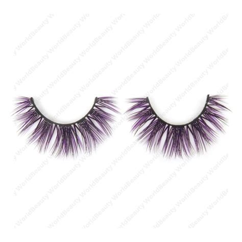 Double Layer Colored Silk False Lashes Silk Lashes Double Layersilk Lashes