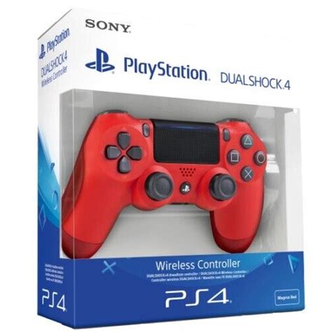 Controller Sony Joystick Dualshock 4 Gamepad Playstation 4 V2 Rosso Magma Red Sony Ps4