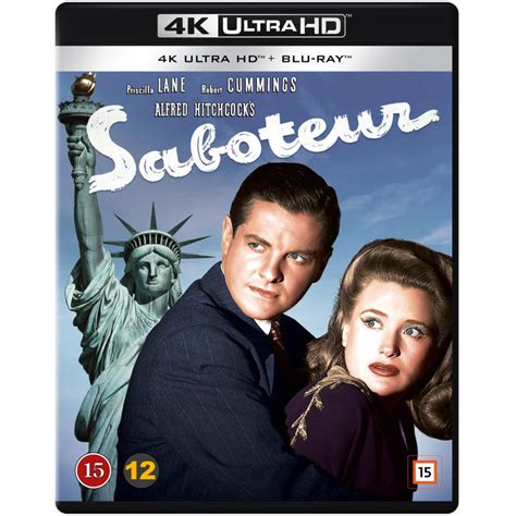 Saboteur 1942 4k Uhd Blu Ray