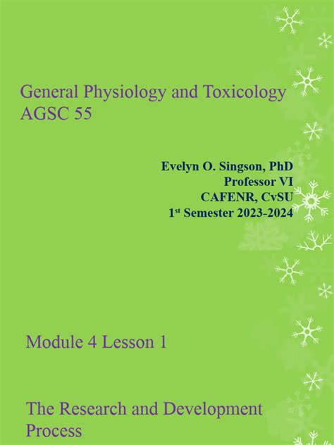 Agsc 55 Module 4 Lesson 1 The Research And Development Process Pdf