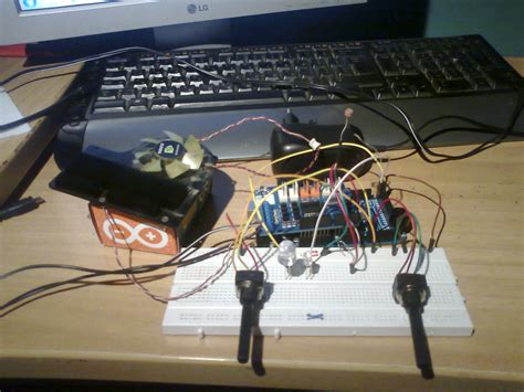 Fritzing Project Arduino Motorshield Dc Motor Ldr Pots For Control