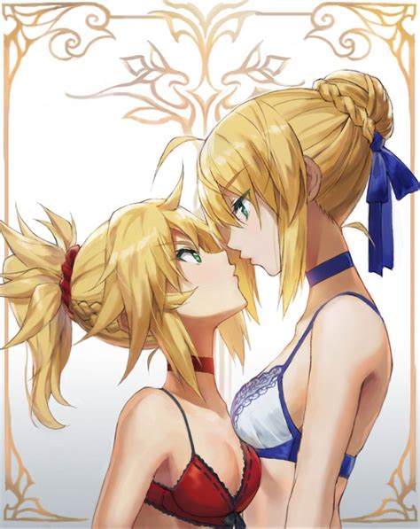 Artoria Pendragon Saber Mordred And Mordred Fate And 3 More Drawn