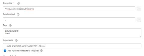 Docker File Arg Variable Not Passed For Core On Linux Stack Overflow