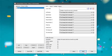 how to remap mouse buttons on windows 10