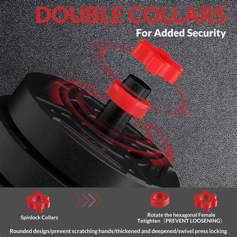 Fitvids Adjustable 60lb Dumbbell Barbell And Kettlebell India Ubuy