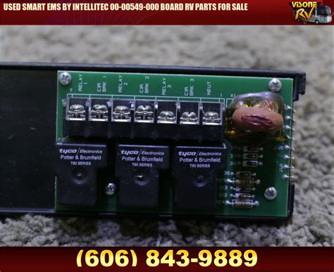 Rv Components Used Smart Ems By Intellitec 00 00549 000 Board Rv Parts