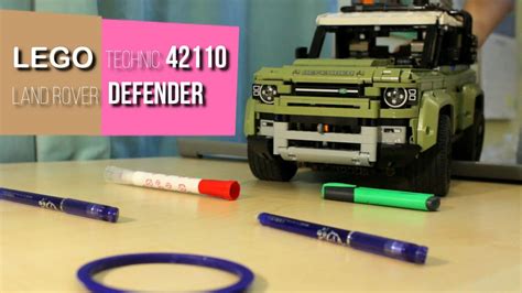 Лего Лэнд Ровер Дефендер 42110 Land Rover Defender 42110 испытание ...