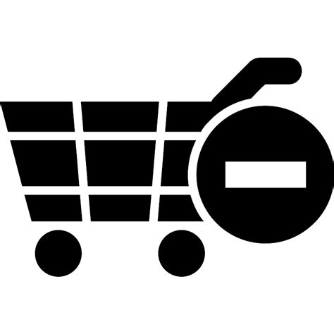 Delete Shopping Cart Symbol Vector Svg Icon Svg Repo